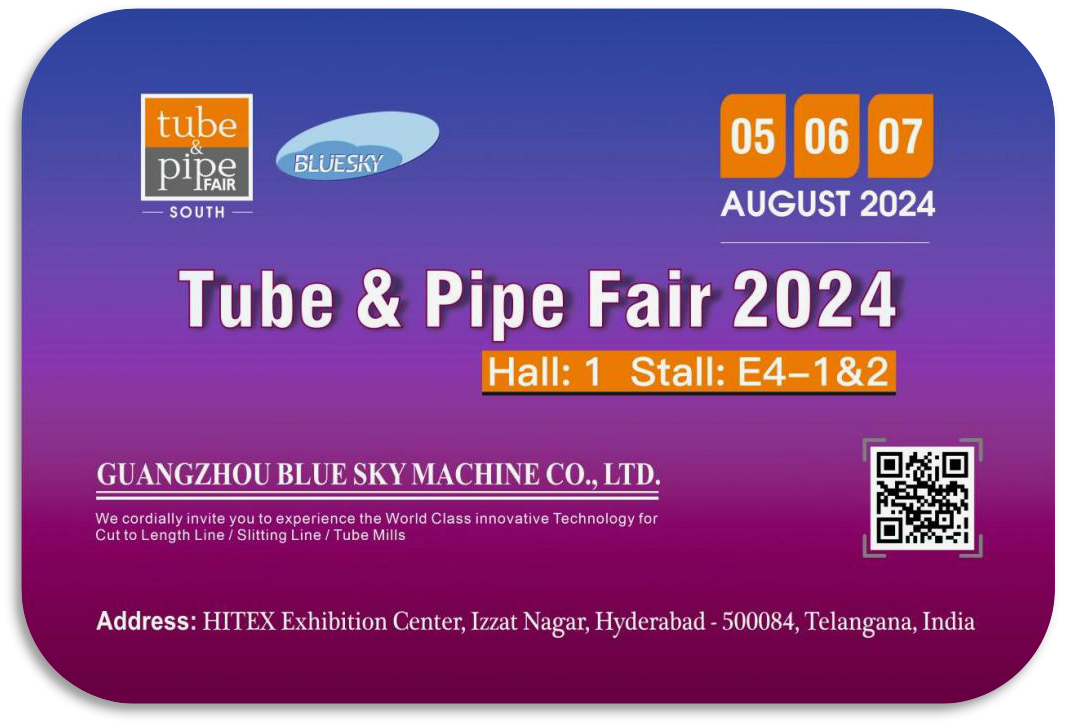INVITATION for Tube & Pipe Fair 2024 @ HITEX Exhibition Centre, Hyderabad