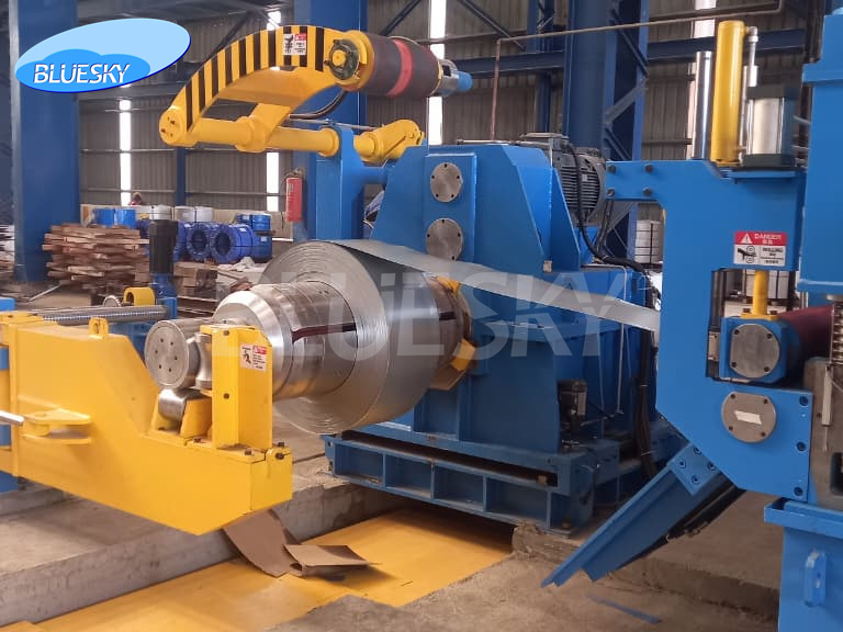 Blue Sky Successfully Commissions Rotary Shear Cut to Length Line BSRCL ...